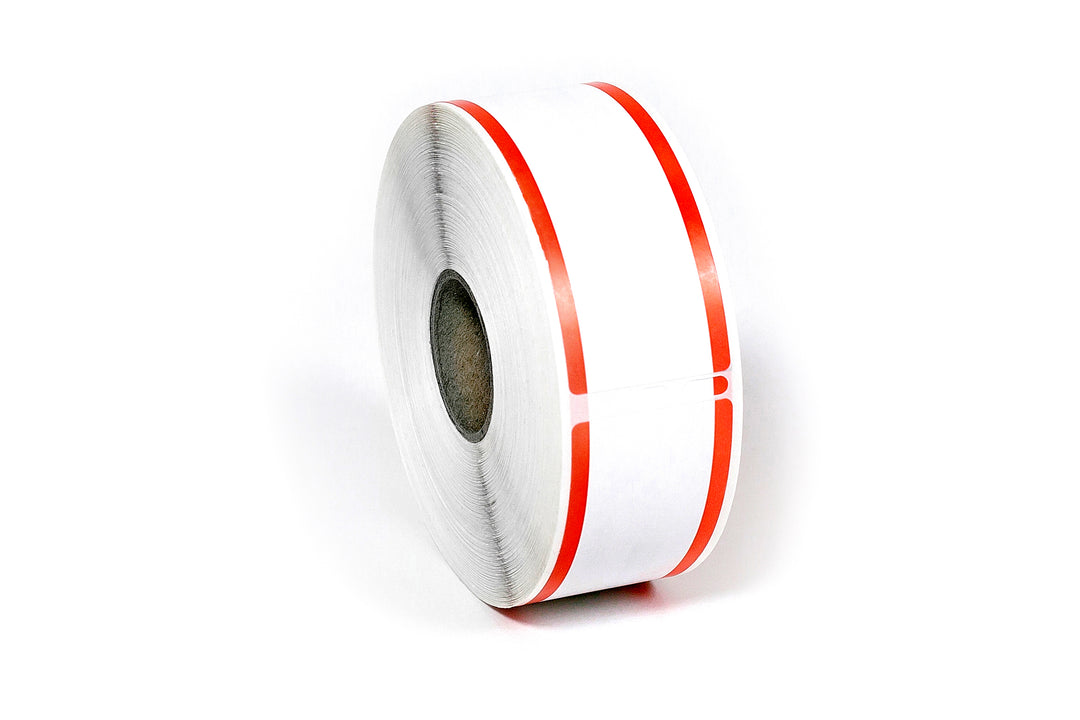 DYMO® LW Address Labels 1 1/8" x 3 1/2" Red Stripes (BTL-30252-RStripes ...