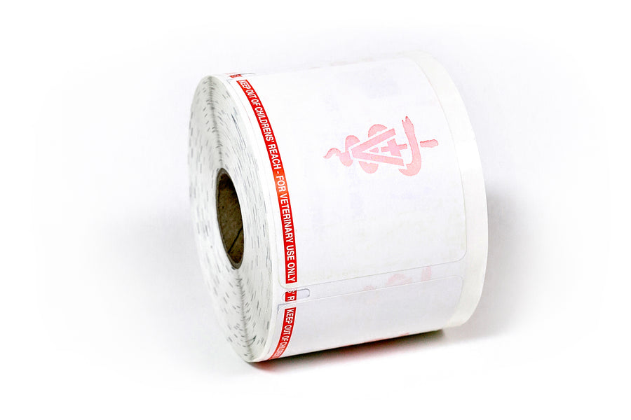 DYMO® LW Prescription Labels 2 3/4" x 2 1/8" Vet Caduceus (BTL-30258VET ...