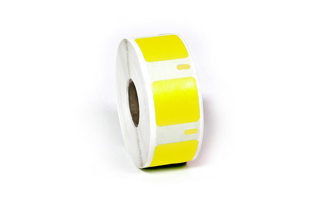 DYMO® LW Multi-Purpose Labels, Square 1" x 1" Yellow (BTL-30332-3945 ...